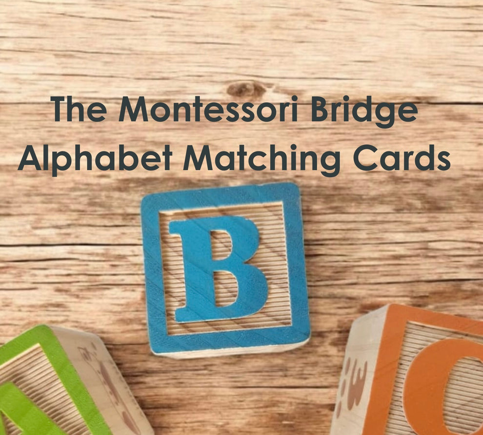 The Montessori Bridge Alphabet Matching Cards