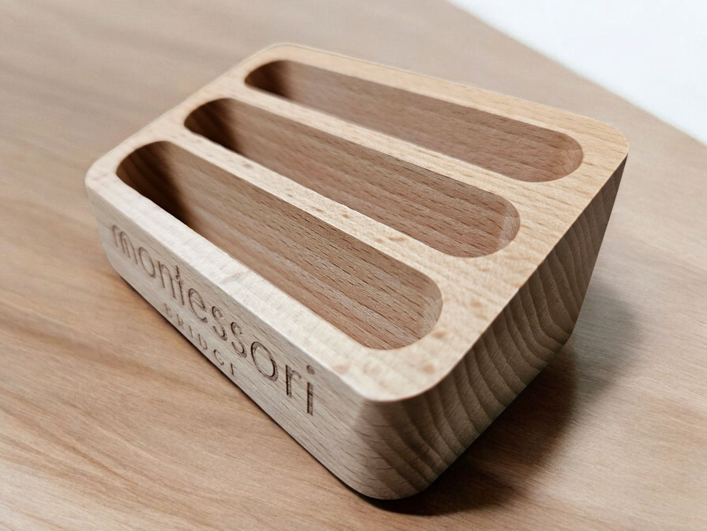 Three-Part Card Holder – The Montessori Bridge
