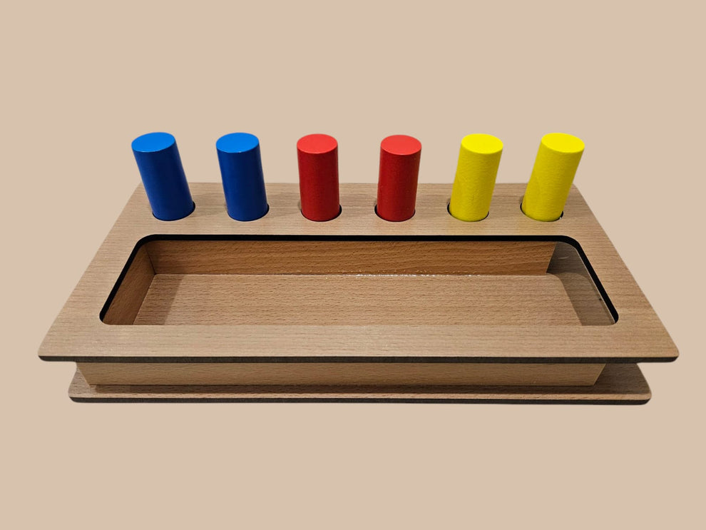 Montessori Imbucare Peg Box – The Montessori Bridge